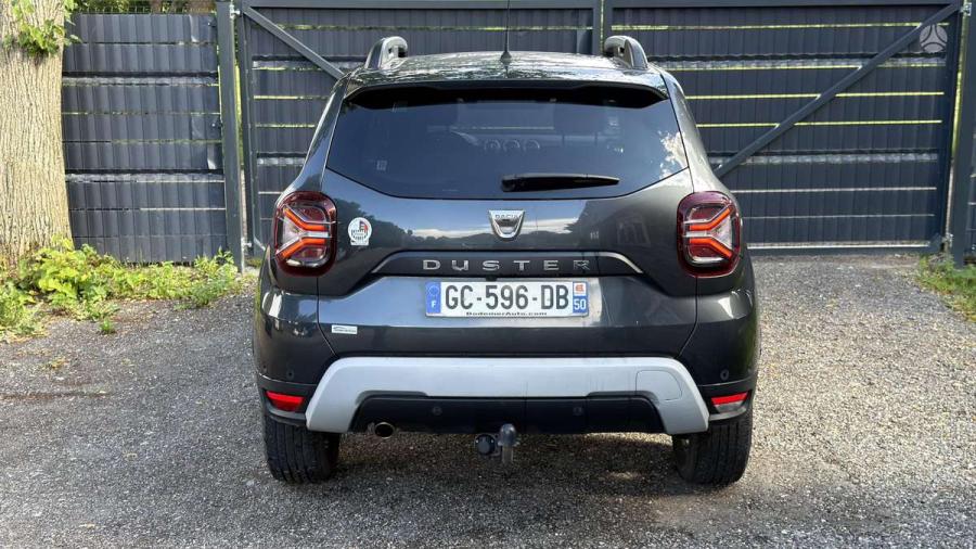 Grey Dacia Duster 2021 in Jonava, with an engine capacity of 1.33 L and mileage of 58 thousand km for 9600 €, photo 7 on AUTOMOTO.COM.LV