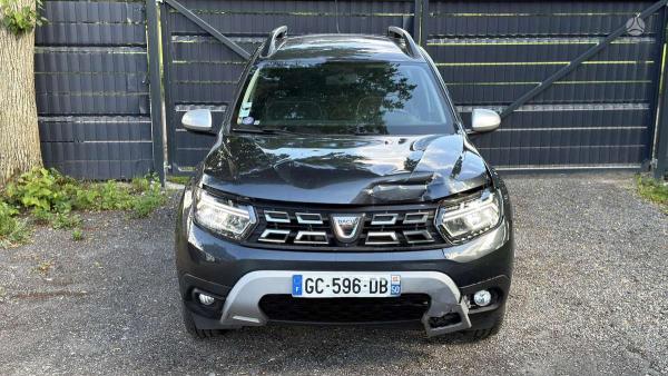 Grey Dacia Duster 2021 in Jonava, with an engine capacity of 1.33 L and mileage of 59 thousand km for 9400 €, photo 10 on AUTOMOTO.COM.LV