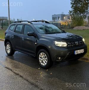 Grey Dacia Duster 2021 in Riga, with an engine capacity of 1.00 L and mileage of 105 thousand km for 10500 €, photo 3 on AUTOMOTO.COM.LV