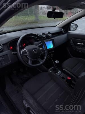 Grey Dacia Duster 2021 in Riga, with an engine capacity of 1.00 L and mileage of 105 thousand km for 10500 €, photo 9 on AUTOMOTO.COM.LV