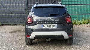 Grey Dacia Duster 2021 in Jonava, with an engine capacity of 1.33 L and mileage of 59 thousand km for 8700 €, photo 3 on AUTOMOTO.COM.LV