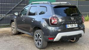 Grey Dacia Duster 2021 in Jonava, with an engine capacity of 1.33 L and mileage of 59 thousand km for 8800 €, photo  on AUTOMOTO.COM.LV