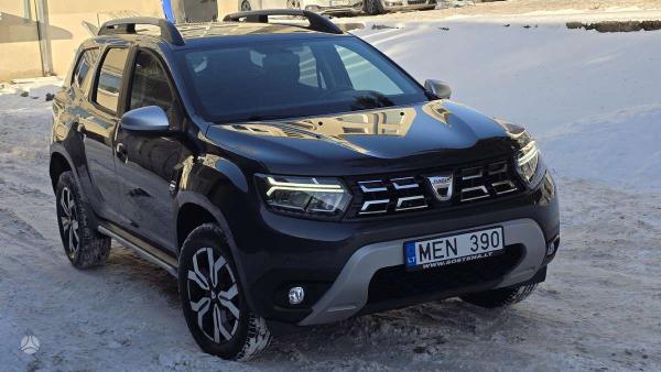 Grey Dacia Duster 2022 in Raseiniai, with an engine capacity of 1.00 L and mileage of 64 thousand km for 12990 €, photo 1 on AUTOMOTO.COM.LV