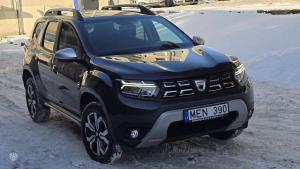 Grey Dacia Duster 2022 in Raseiniai, with an engine capacity of 1.00 L and mileage of 64 thousand km for 12990 €, photo  on AUTOMOTO.COM.LV