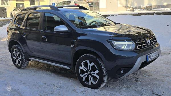Grey Dacia Duster 2022 in Raseiniai, with an engine capacity of 1.00 L and mileage of 64 thousand km for 12990 €, photo 6 on AUTOMOTO.COM.LV