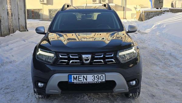 Grey Dacia Duster 2022 in Raseiniai, with an engine capacity of 1.00 L and mileage of 64 thousand km for 12990 €, photo 9 on AUTOMOTO.COM.LV