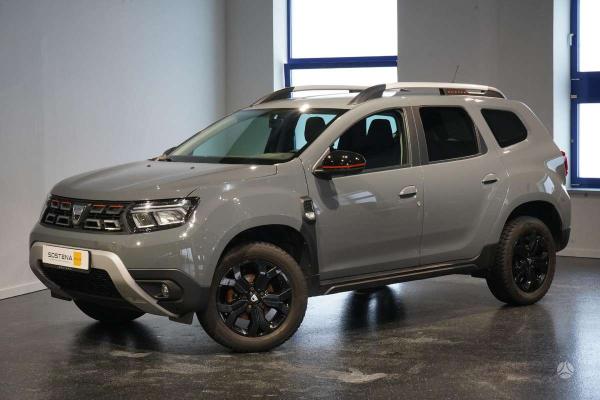 Grey Dacia Duster 2022 in Vilnius, with an engine capacity of 1.00 L and mileage of 101 thousand km for 13000 €, photo 1 on AUTOMOTO.COM.LV