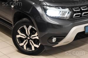 Grey Dacia Duster 2022 in Riga, with an engine capacity of 1.30 L and mileage of 104 thousand km for 17690 €, photo 9 on AUTOMOTO.COM.LV