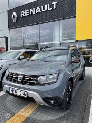 Grey Dacia Duster 2022 in Kaunas, with an engine capacity of 1.33 L and mileage of 45 thousand km for 16900 €, photo 3 on AUTOMOTO.COM.LV