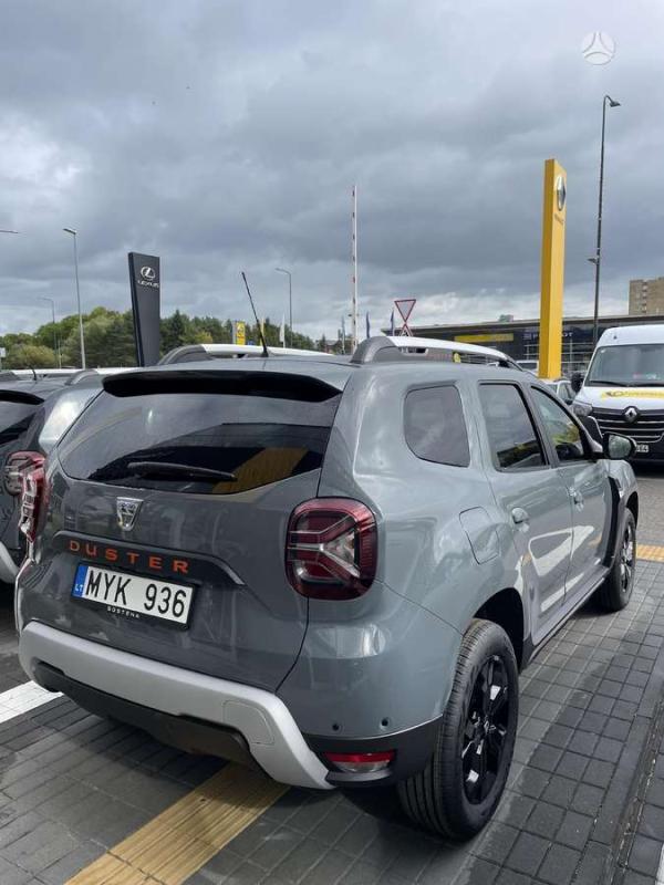 Grey Dacia Duster 2022 in Kaunas, with an engine capacity of 1.33 L and mileage of 45 thousand km for 16900 €, photo 6 on AUTOMOTO.COM.LV