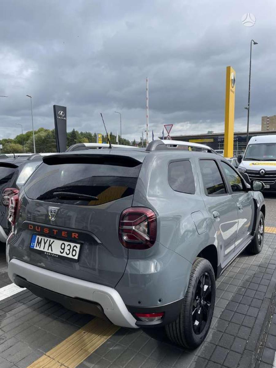 Grey Dacia Duster 2022 in Kaunas, with an engine capacity of 1.33 L and mileage of 45 thousand km for 16900 €, photo 6 on AUTOMOTO.COM.LV