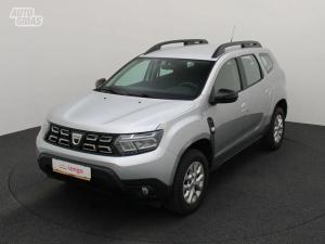 Grey Dacia Duster 2022 in Vilnius, with an engine capacity of 1.50 L and mileage of 114 thousand km for 13599 €, photo  on AUTOMOTO.COM.LV