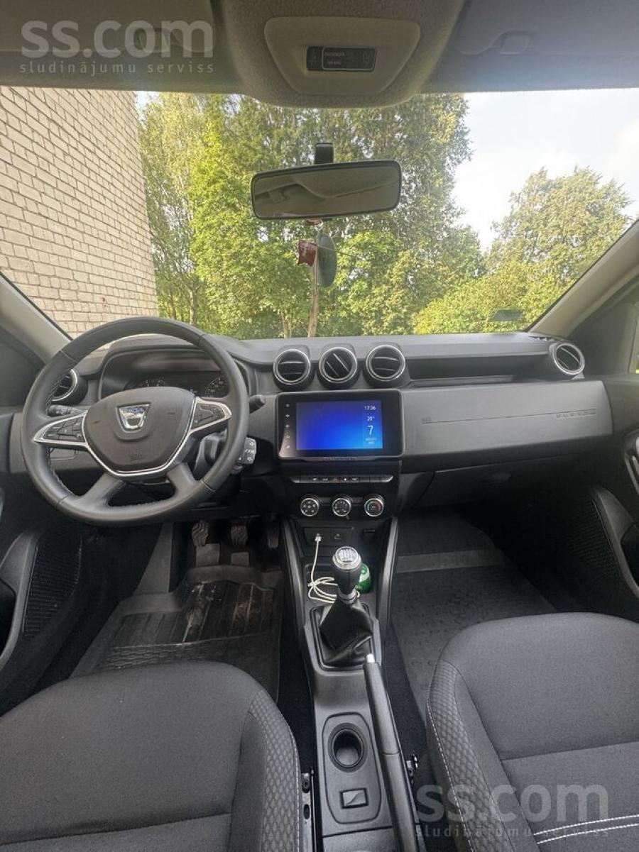 Pelēks Dacia Duster 2022 Liepāja, ar dzinēja tilpumu 1.30 L un nobraukumu 89 tūkst. km par 14200 €, foto 4 vietnē AUTOMOTO.COM.LV