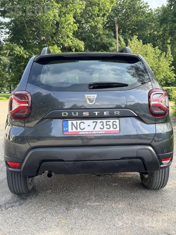 Grey Dacia Duster 2022 in Liepaja, with an engine capacity of 1.30 L and mileage of 89 thousand km for 14200 €, photo 6 on AUTOMOTO.COM.LV