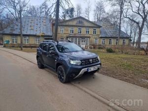 Grey Dacia Duster 2022 in Riga, with an engine capacity of 1.00 L and mileage of 39 thousand km for 16500 €, photo  on AUTOMOTO.COM.LV