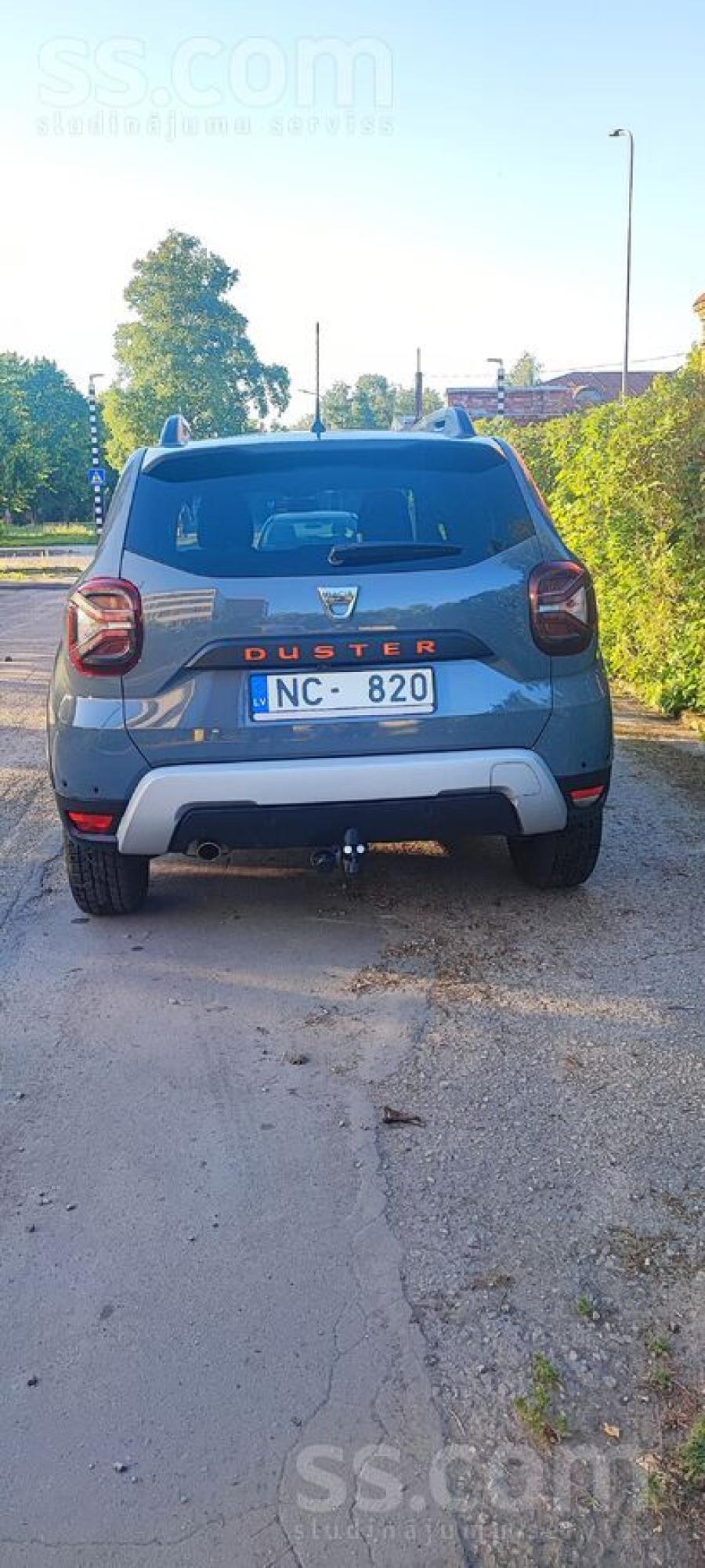 Pelēks Dacia Duster 2022 Liepāja, ar dzinēja tilpumu 1.00 L un nobraukumu 79 tūkst. km par 13900 €, foto 6 vietnē AUTOMOTO.COM.LV