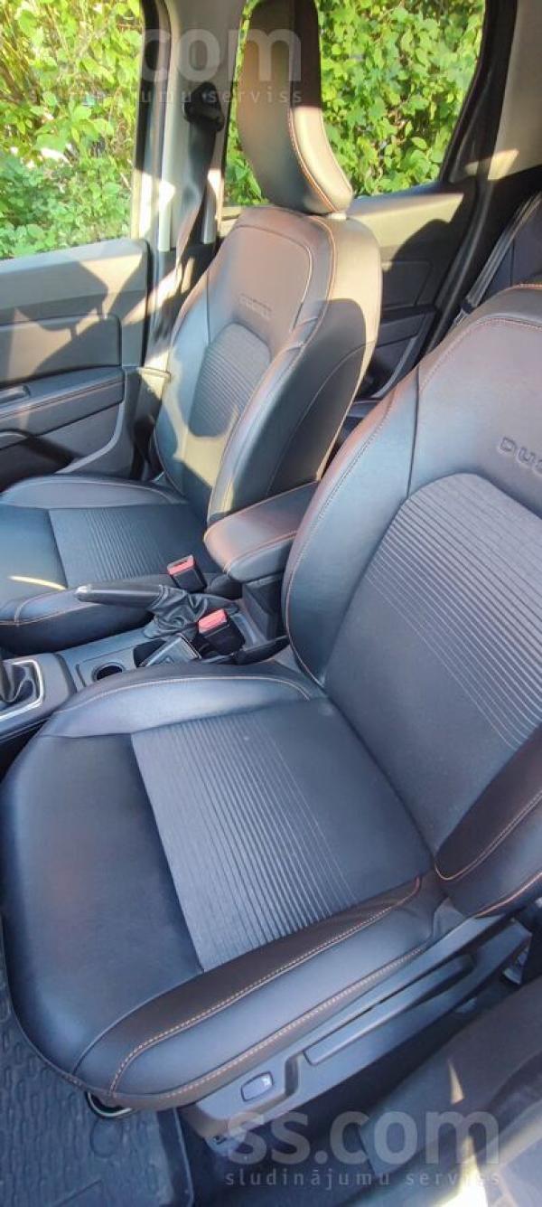 Grey Dacia Duster 2022 in Liepaja, with an engine capacity of 1.00 L and mileage of 79 thousand km for 13900 €, photo 8 on AUTOMOTO.COM.LV