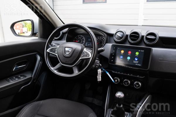 Grey Dacia Duster 2022 in Jelgava, with an engine capacity of 1.30 L and mileage of 174 thousand km for 14500 €, photo 10 on AUTOMOTO.COM.LV