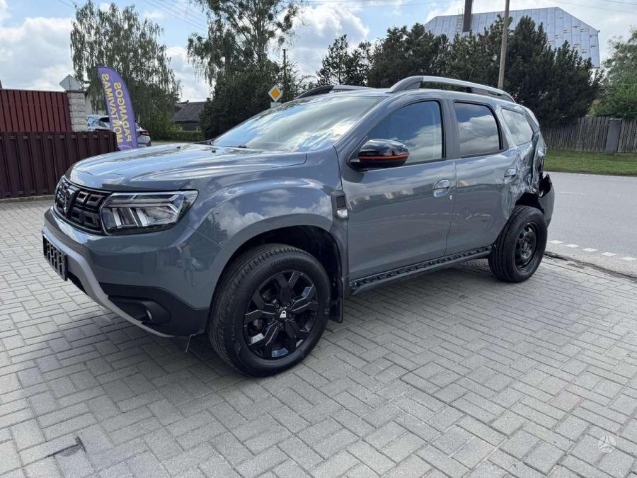 Grey Dacia Duster 2022 in Kaunas, with an engine capacity of 1.00 L and mileage of 21 thousand km for 7400 €, photo 7 on AUTOMOTO.COM.LV