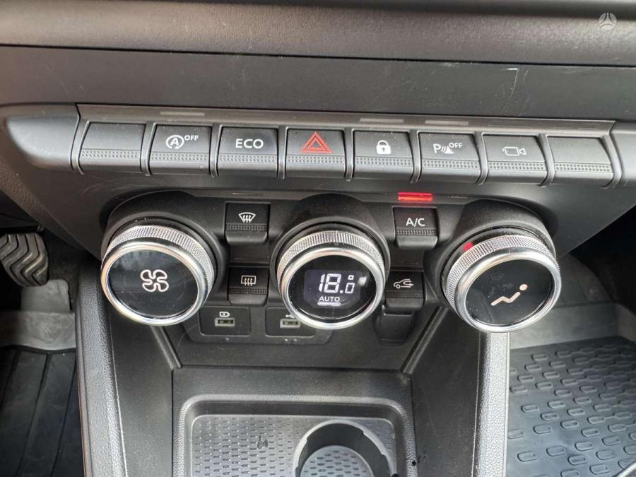 Grey Dacia Duster 2022 in Kaunas, with an engine capacity of 1.00 L and mileage of 21 thousand km for 7400 €, photo 25 on AUTOMOTO.COM.LV