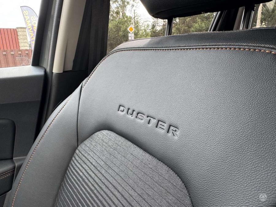 Grey Dacia Duster 2022 in Kaunas, with an engine capacity of 1.00 L and mileage of 21 thousand km for 7400 €, photo 35 on AUTOMOTO.COM.LV