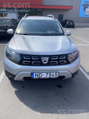 Pelēks Dacia Duster 2022 Rīga, ar dzinēja tilpumu 1.50 L un nobraukumu 79 tūkst. km par 14190 €, foto  vietnē AUTOMOTO.COM.LV