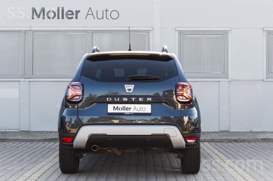 Grey Dacia Duster 2022 in Ventspils, with an engine capacity of 1.30 L and mileage of 125 thousand km for 15100 €, photo 5 on AUTOMOTO.COM.LV