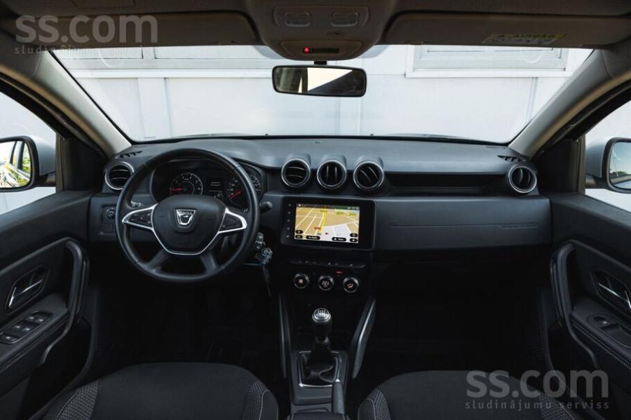 Grey Dacia Duster 2022 in Ventspils, with an engine capacity of 1.30 L and mileage of 125 thousand km for 15100 €, photo 17 on AUTOMOTO.COM.LV