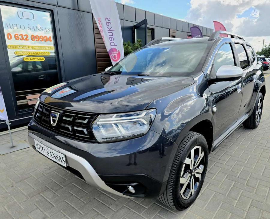 Серый Дачия Duster 2022 в Таураге, объемом двигателя 1.00 л и пробегом 59 тыс. км за 10500 €, фото 12 на AUTOMOTO.COM.LV