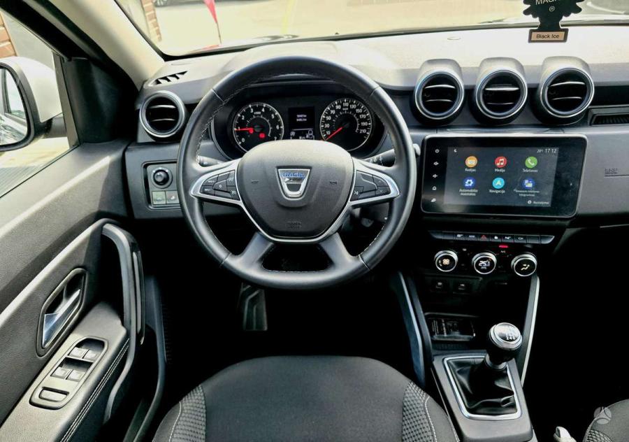 Серый Дачия Duster 2022 в Таураге, объемом двигателя 1.00 л и пробегом 59 тыс. км за 10500 €, фото 15 на AUTOMOTO.COM.LV