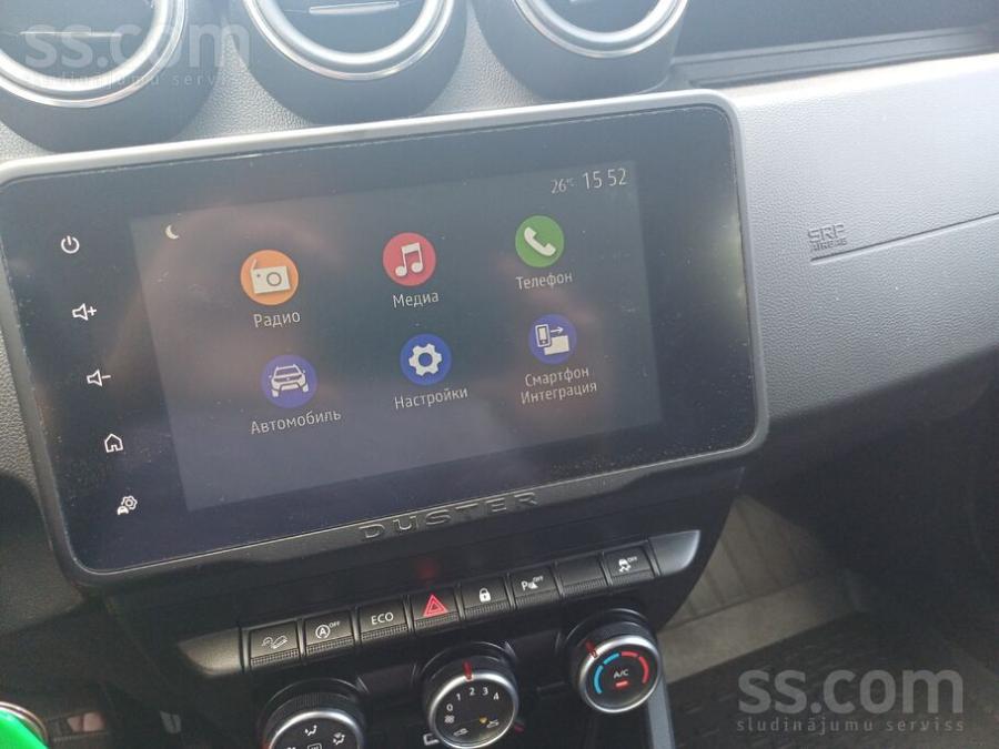 Grey Dacia Duster 2022 in Riga, with an engine capacity of 1.50 L and mileage of 181 thousand km for 12900 €, photo 10 on AUTOMOTO.COM.LV