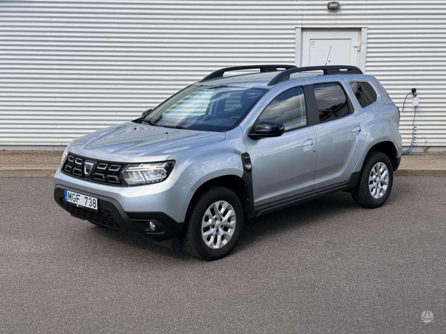Pelēks Dacia Duster 2022 Viļņa, ar dzinēja tilpumu 1.46 L un nobraukumu 101 tūkst. km par 14850 €, foto 1 vietnē AUTOMOTO.COM.LV