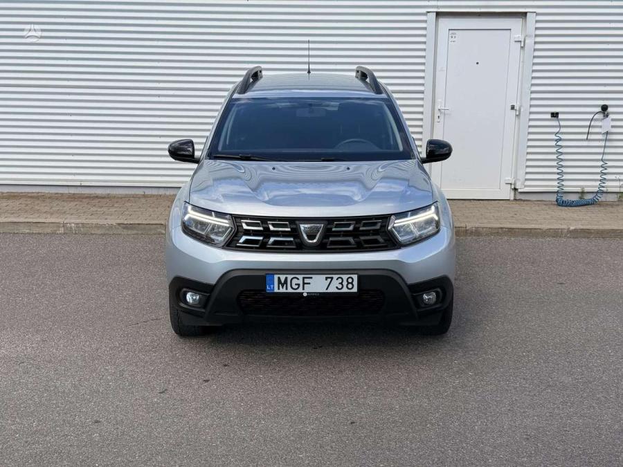 Pelēks Dacia Duster 2022 Viļņa, ar dzinēja tilpumu 1.46 L un nobraukumu 101 tūkst. km par 14850 €, foto 3 vietnē AUTOMOTO.COM.LV