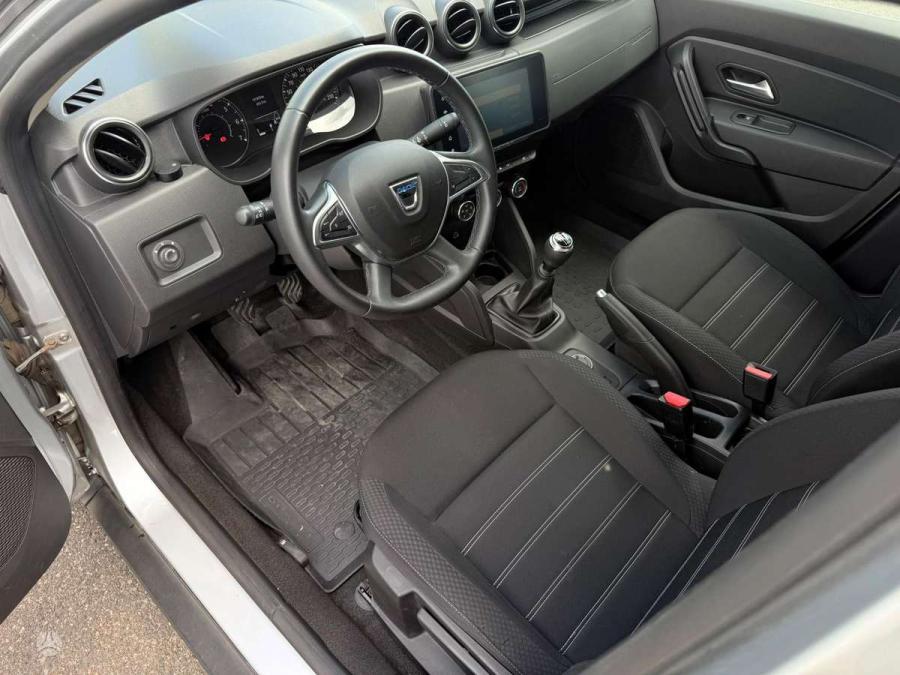 Pelēks Dacia Duster 2022 Viļņa, ar dzinēja tilpumu 1.46 L un nobraukumu 101 tūkst. km par 14850 €, foto 13 vietnē AUTOMOTO.COM.LV