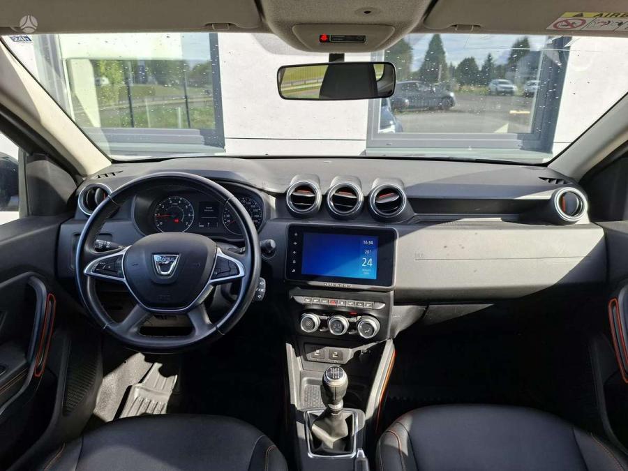 Pelēks Dacia Duster 2022 Viļņa, ar dzinēja tilpumu 1.33 L un nobraukumu 93 tūkst. km par 15900 €, foto 12 vietnē AUTOMOTO.COM.LV