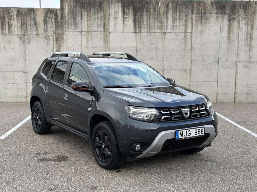 Серый Дачия Duster 2022 в Вильнюс, объемом двигателя 1.46 л и пробегом 64 тыс. км за 15750 €, фото 3 на AUTOMOTO.COM.LV