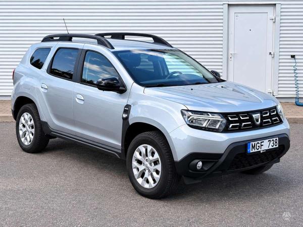 Pelēks Dacia Duster 2022 Viļņa, ar dzinēja tilpumu 1.46 L un nobraukumu 100 tūkst. km par 14500 €, foto 3 vietnē AUTOMOTO.COM.LV