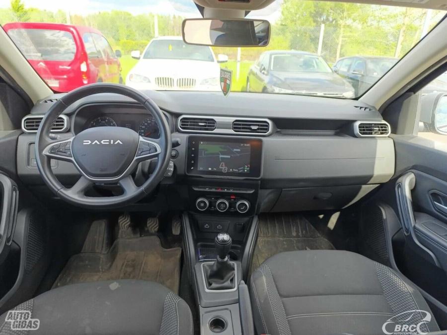 Grey Dacia Duster 2023 in Avizieniai, with an engine capacity of 1.00 L and mileage of 86 thousand km for 12500 €, photo 10 on AUTOMOTO.COM.LV