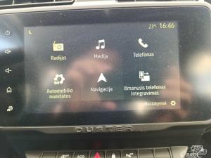Grey Dacia Duster 2023 in Avizieniai, with an engine capacity of 1.00 L and mileage of 86 thousand km for 12500 €, photo 26 on AUTOMOTO.COM.LV