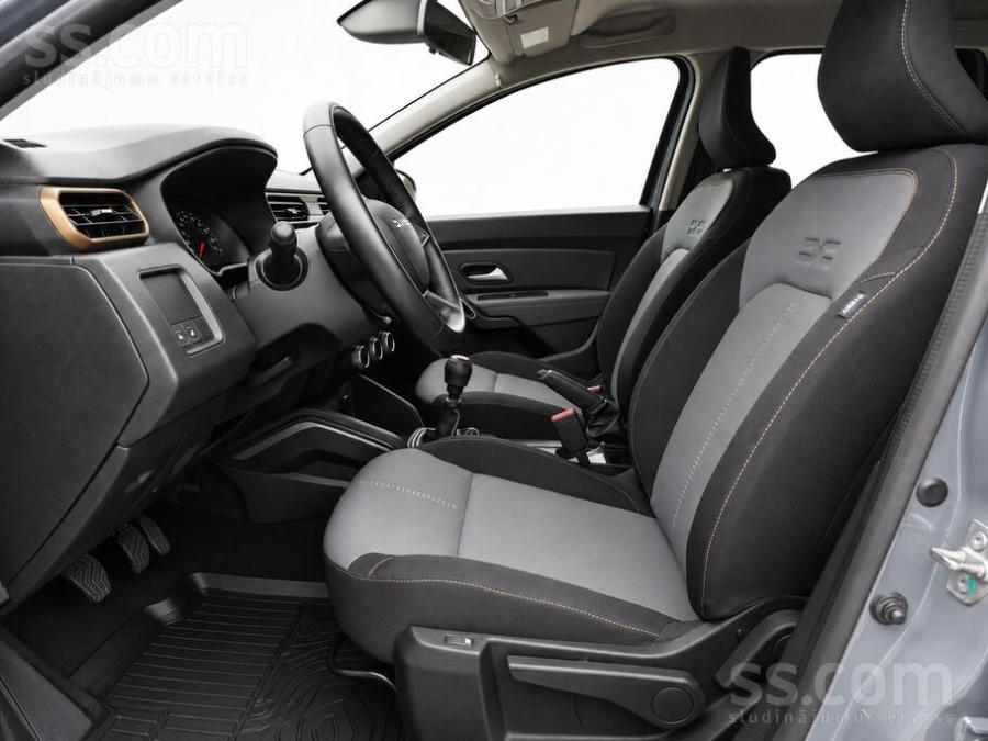 Серый Дачия Duster 2023 в Рига, объемом двигателя 1.00 л и пробегом 57 тыс. км за 14490 €, фото 7 на AUTOMOTO.COM.LV