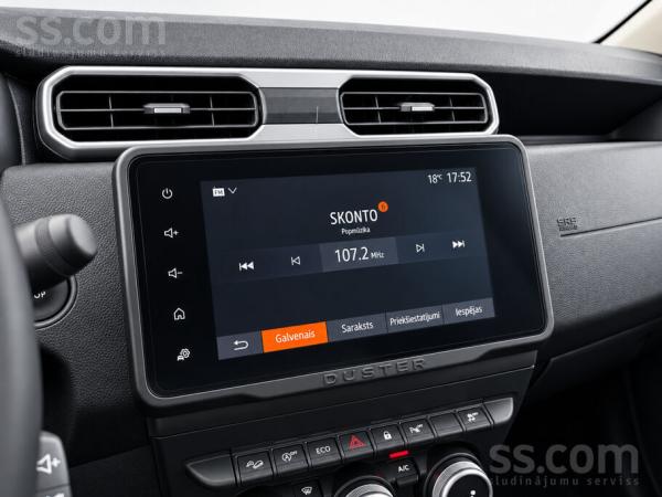 Серый Дачия Duster 2023 в Рига, объемом двигателя 1.30 л и пробегом 86 тыс. км за 14590 €, фото 11 на AUTOMOTO.COM.LV
