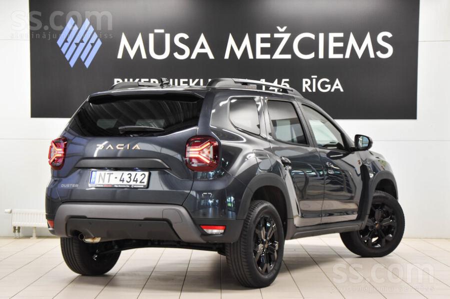 Grey Dacia Duster 2024 in Riga, with an engine capacity of 1.00 L and mileage of 24 thousand km for 16590 €, photo 9 on AUTOMOTO.COM.LV