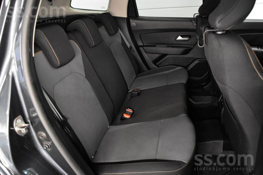Grey Dacia Duster 2024 in Riga, with an engine capacity of 1.00 L and mileage of 24 thousand km for 16590 €, photo 17 on AUTOMOTO.COM.LV