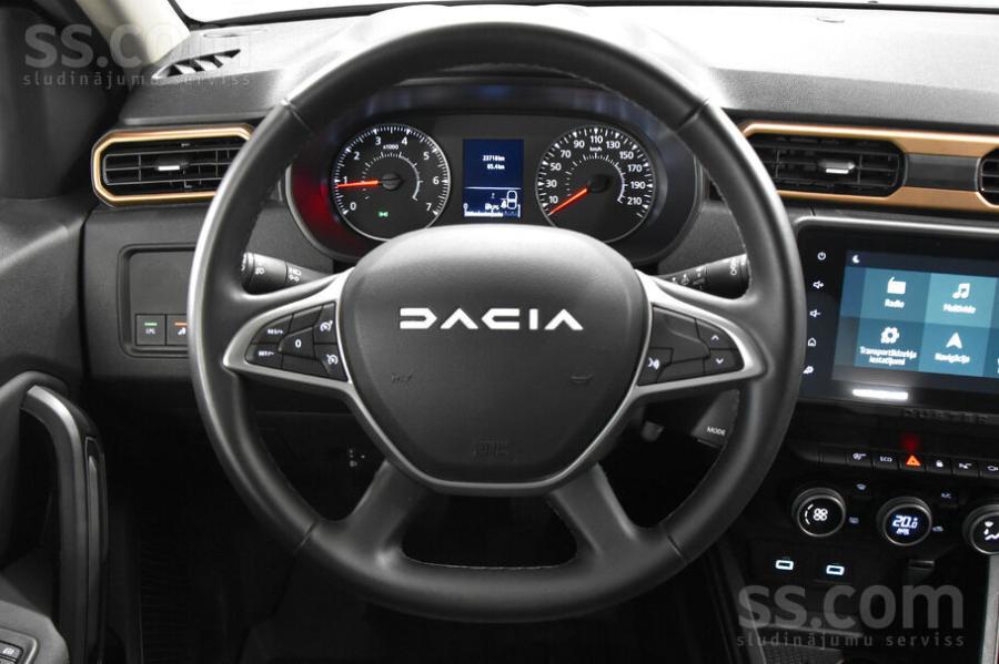 Grey Dacia Duster 2024 in Riga, with an engine capacity of 1.00 L and mileage of 24 thousand km for 16590 €, photo 20 on AUTOMOTO.COM.LV