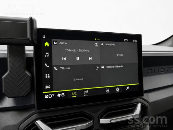Дачия Duster 2024 в Рига на AUTOMOTO.COM.LV Серый Дачия Duster 2024 в Рига, объемом двигателя 1.00 л и пробегом 69 тыс. км за 16980 €, фото 11 на AUTOMOTO.COM.LV
