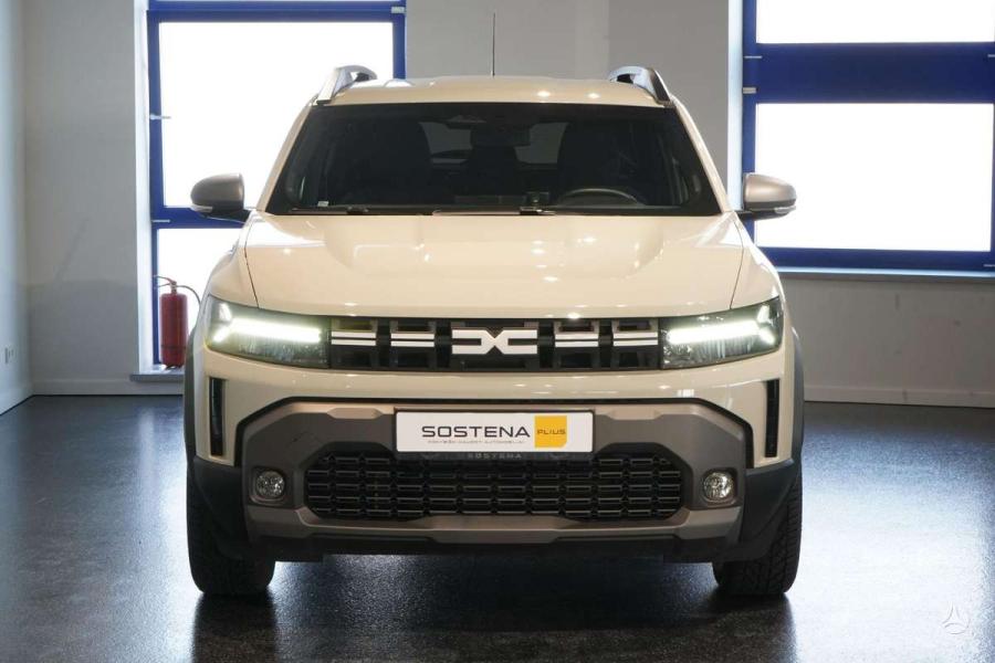 Grey Dacia Duster 2025 in Vilnius, with an engine capacity of 1.20 L and mileage of 13 thousand km for 22500 €, photo 4 on AUTOMOTO.COM.LV