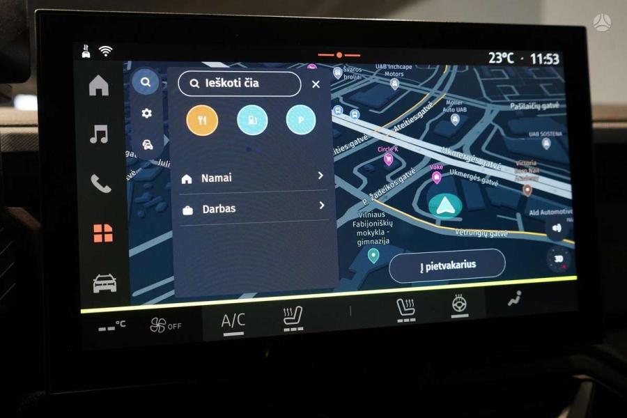 Серый Дачия Duster 2025 в Вильнюс, объемом двигателя 1.20 л и пробегом 13 тыс. км за 21350 €, фото 19 на AUTOMOTO.COM.LV