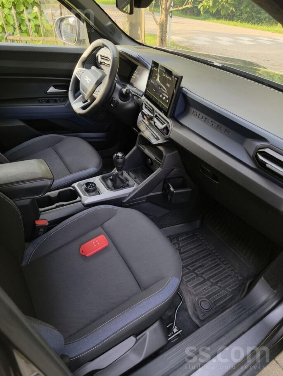 Pelēks Dacia Duster 2025 Ogre, ar dzinēja tilpumu 1.20 L un nobraukumu 42 tūkst. km par 20000 €, foto 6 vietnē AUTOMOTO.COM.LV