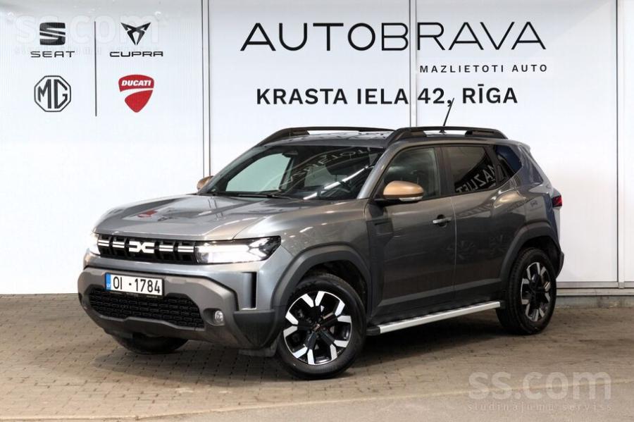 Серый Дачия Duster 2025 в Рига, объемом двигателя 1.20 л и пробегом 58 тыс. км за 20100 €, фото 1 на AUTOMOTO.COM.LV