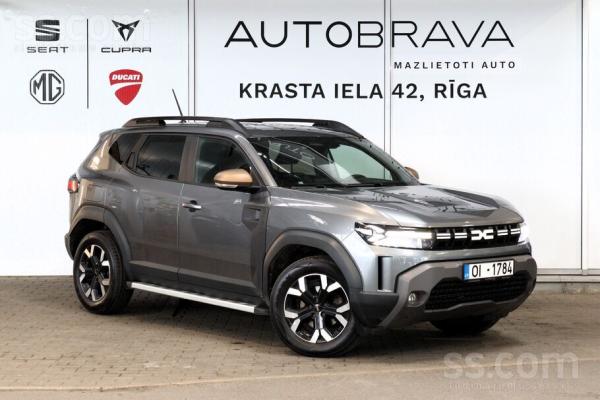 Dacia Duster 2025 Rīga vietnē Pelēks Dacia Duster 2025 Rīga, ar dzinēja tilpumu 1.20 L un nobraukumu 58 tūkst. km par 20100 €, foto 4 vietnē AUTOMOTO.COM.LV